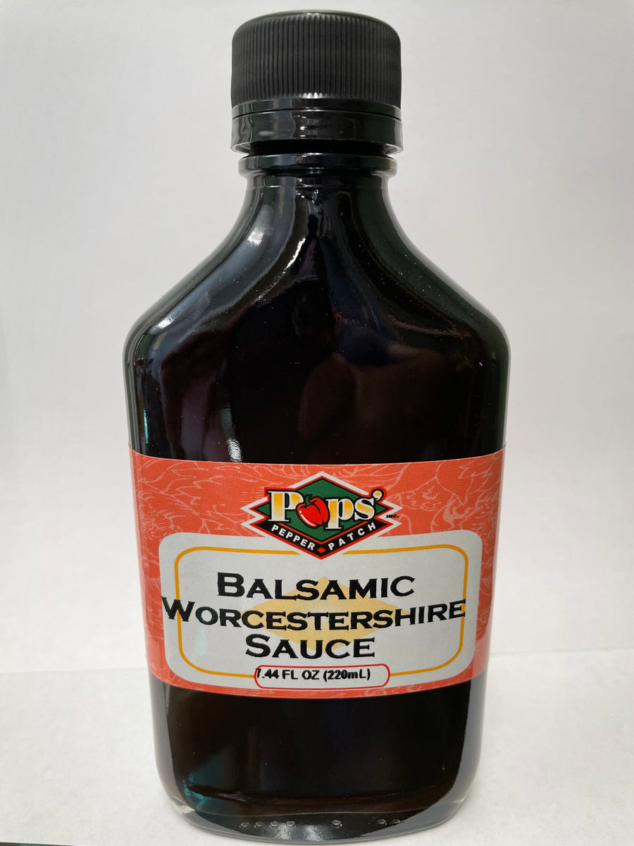 Pops' Balsamic Worcestershire Sauce – Pops' Pepper Patch, Inc.